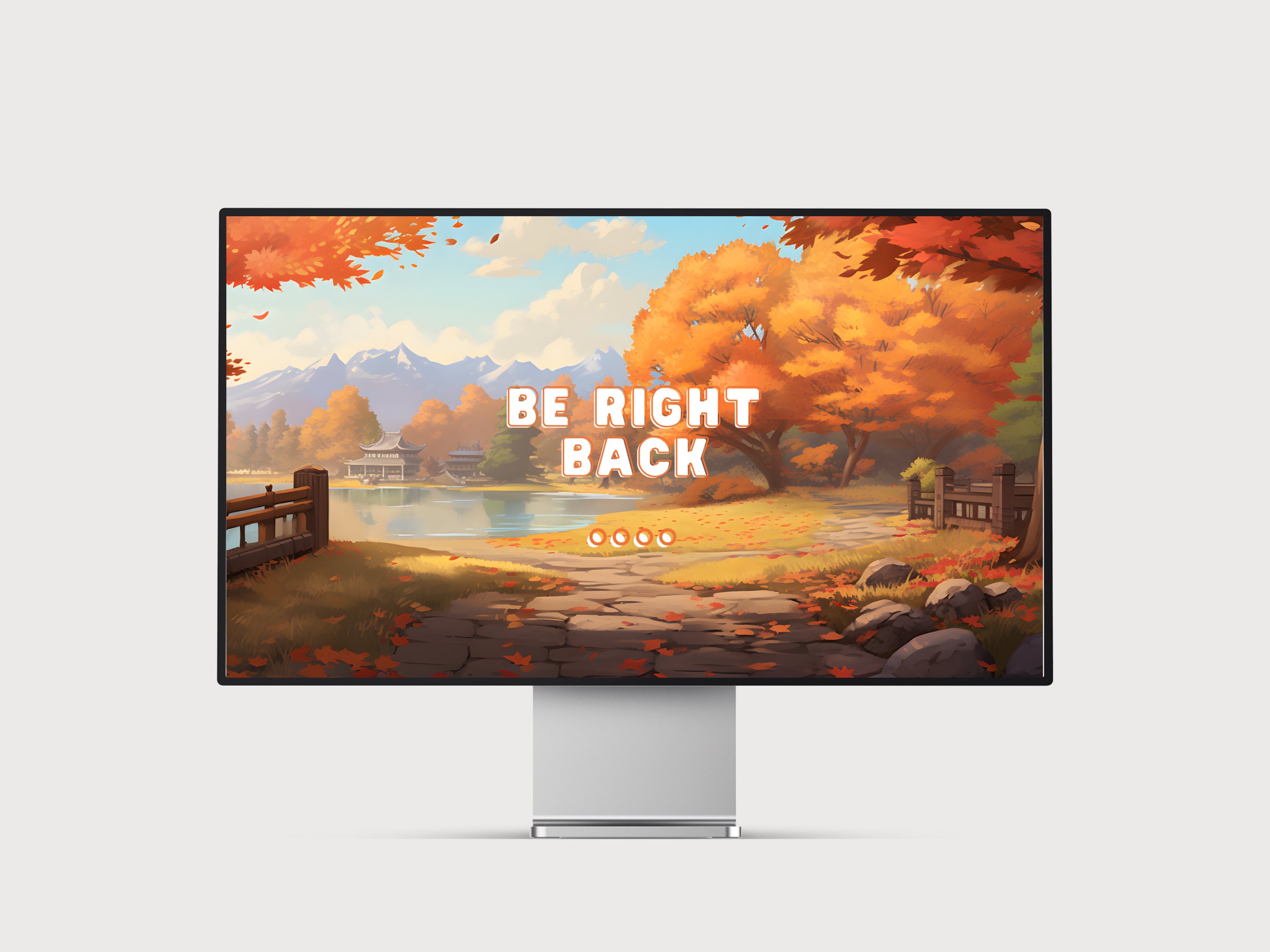 Fall Animated Stream Screen Autumn Twitch Animated Stream - Etsy