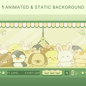 Retro Stream Pack Cute Claw Machine Stream Package Arcade Overlay Crane ...
