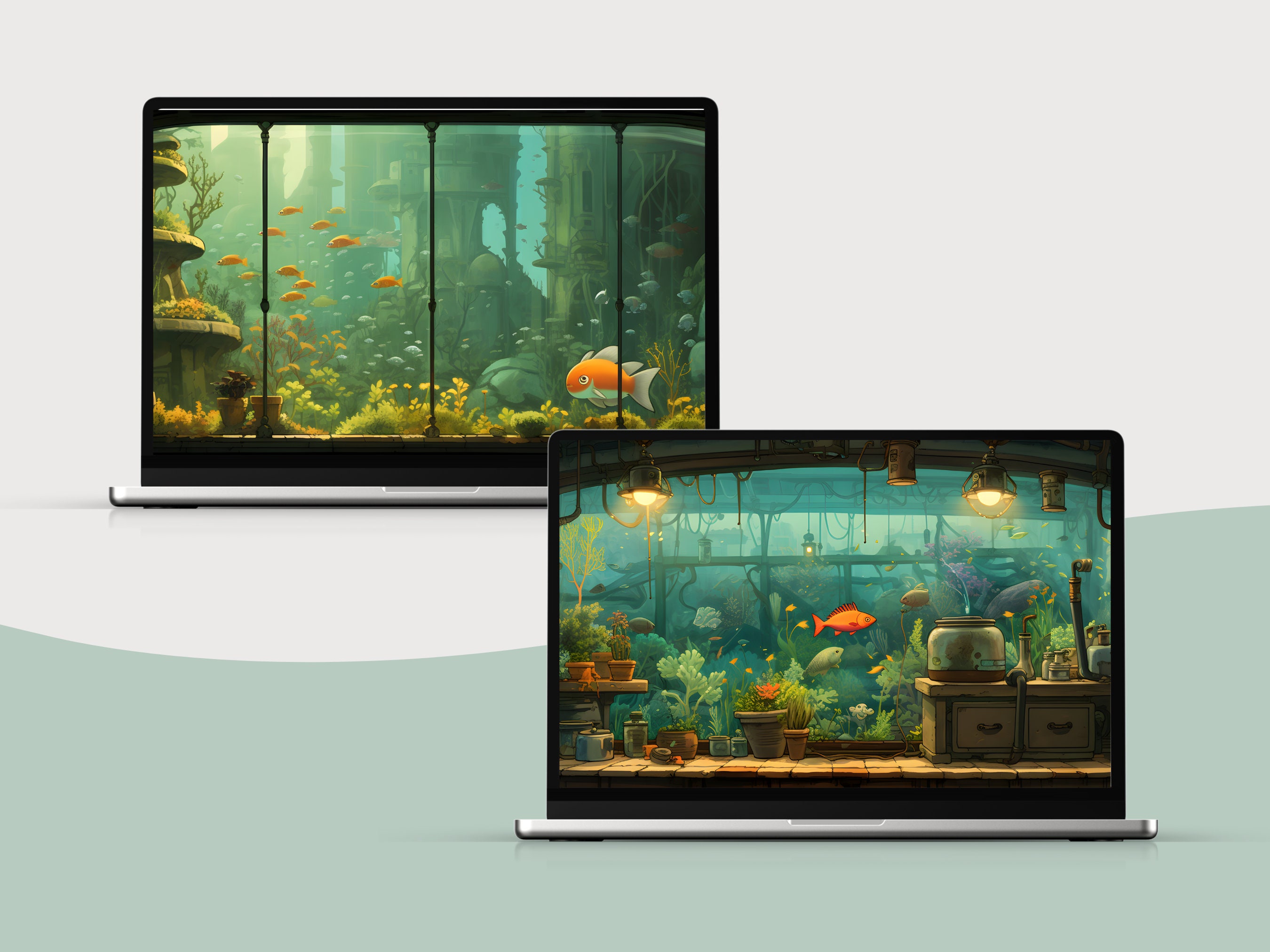 Anime Desktop Wallpaper Studio Ghibli Inspired Desktop Wallpaper Ghibli ...