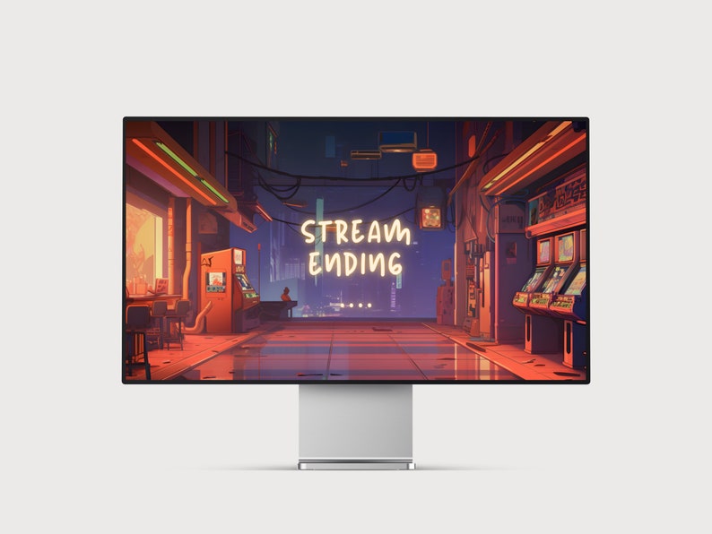 Lofi Animated Stream Screen Lofi Twitch Stream Screen Lofi - Etsy