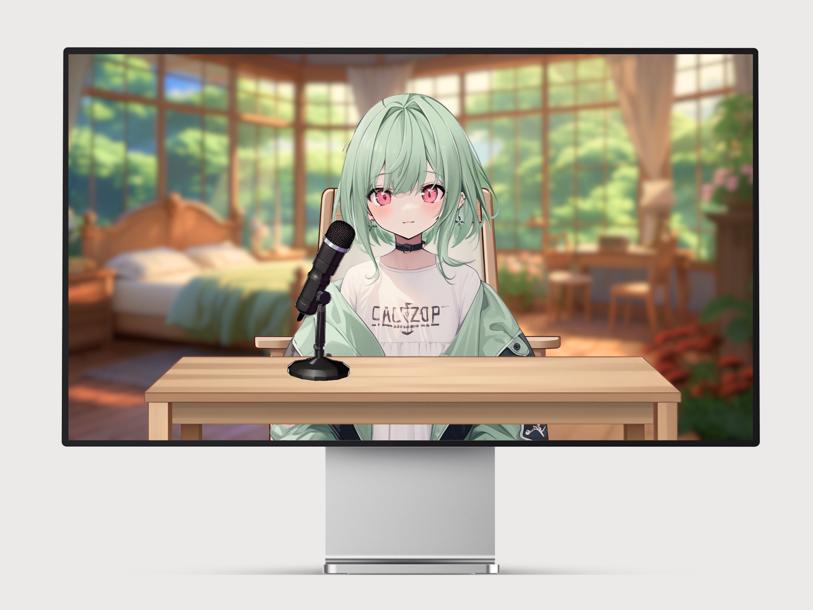 Vtuber Mic Vtuber Assets Basic Microphone Vtuber Microphone Twitch ...