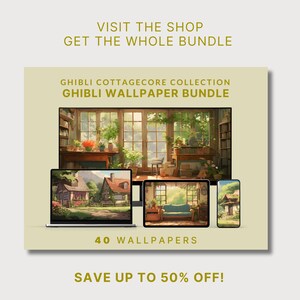 Cottagecore Ultrawide Wallpaper Ghibli Wallpaper Cozy Ultrawide ...