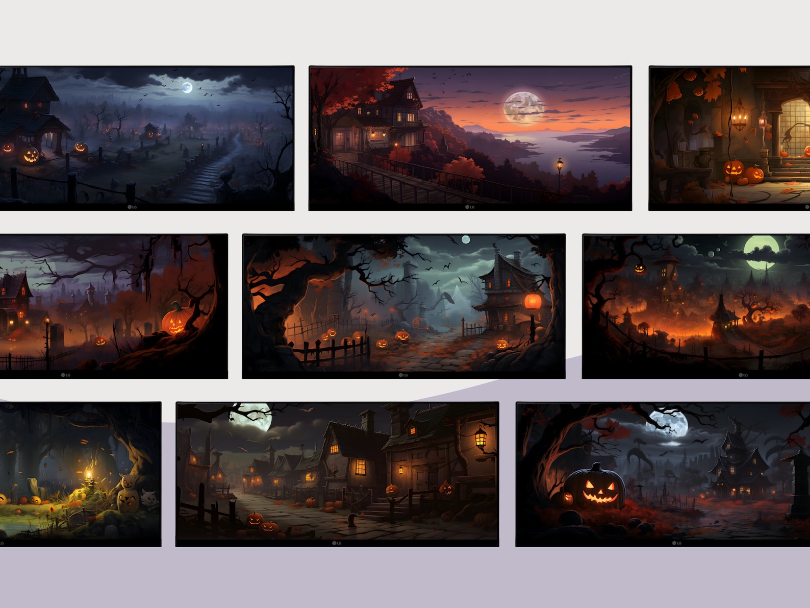 Ultra Wide Wallpaper Halloween Wallpaper Ultrawide Halloween Wallpaper ...