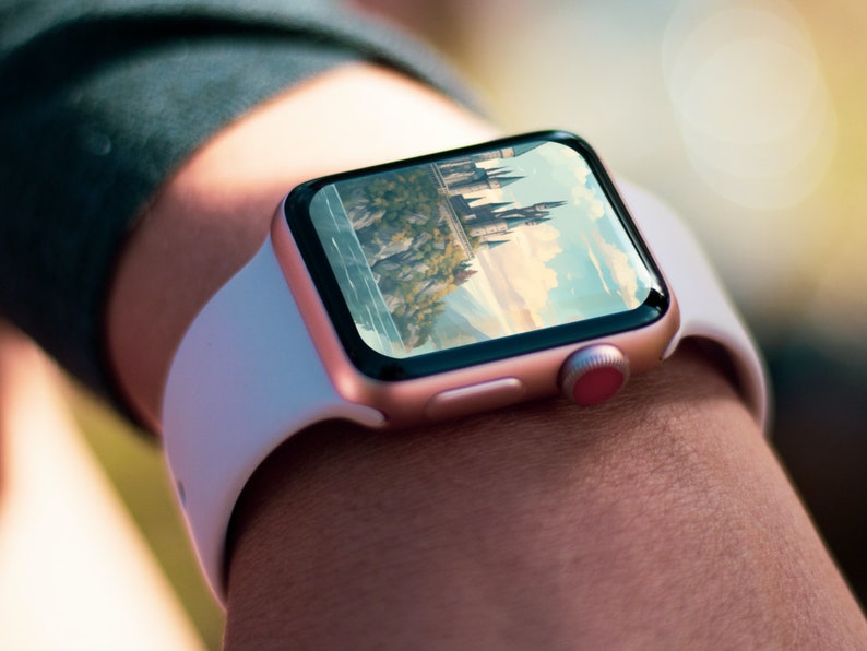 Wizard School Apple Watch Face Dark Castle Watch Wallpaper Dark ...