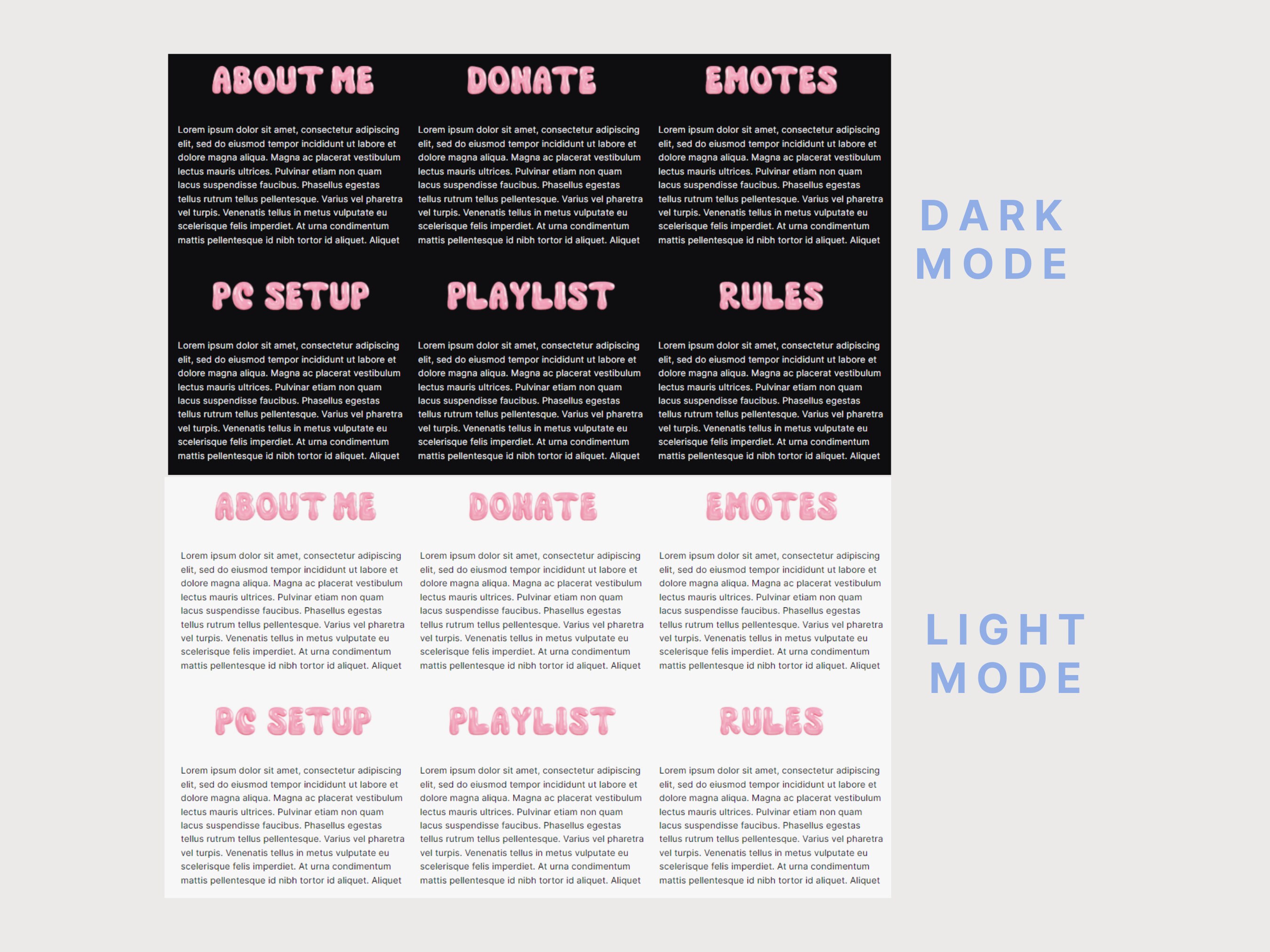 Y2k Twitch Overlay Pink Twitch Stream Pastel Blue Twitch Banner Retro ...