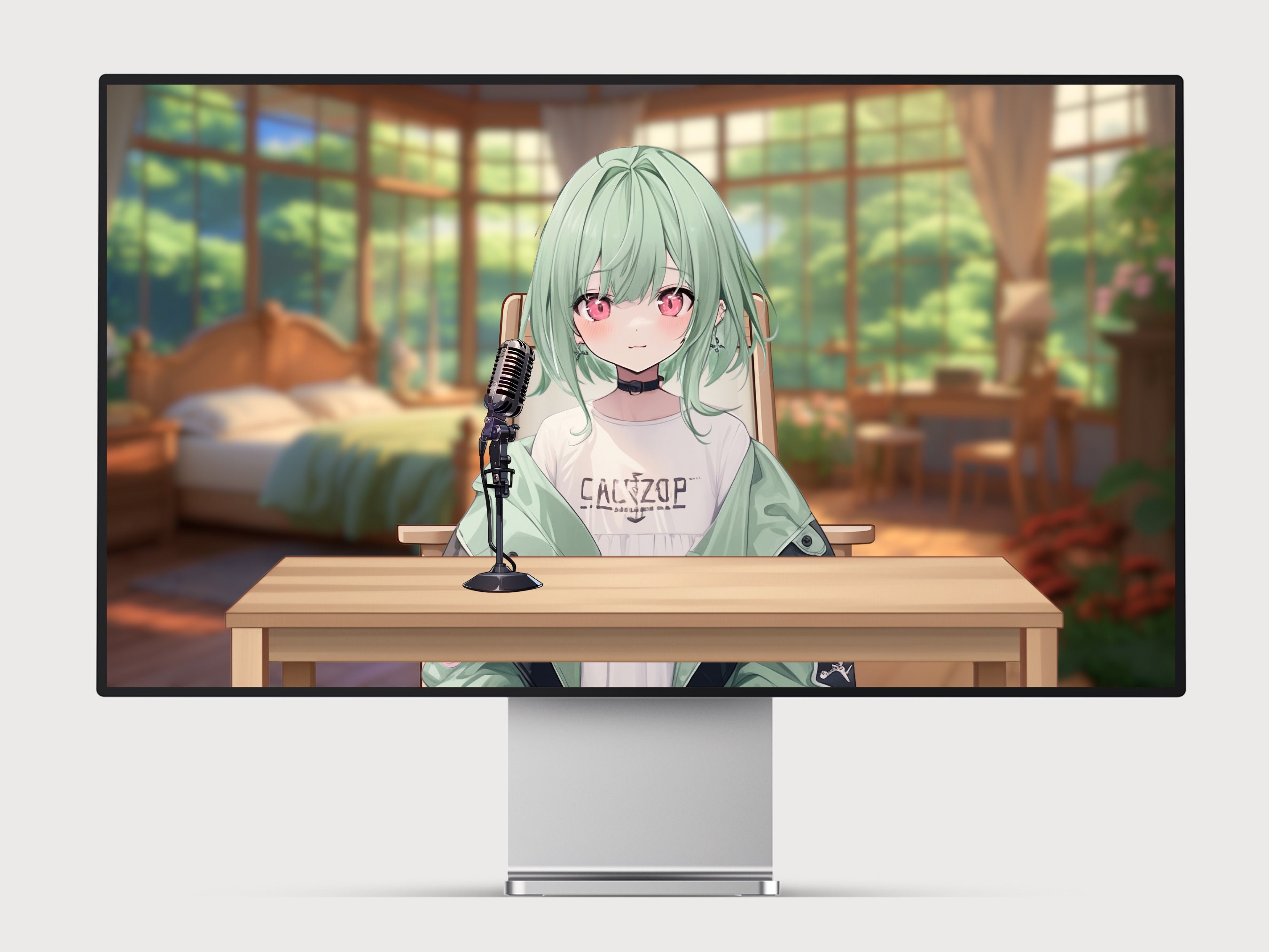 Vtuber Mic Vtuber Assets Basic Microphone Vtuber Microphone Twitch ...