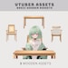 Vtuber Table Asset Vtuber Chair Basic Furniture Vtuber Decoration Png ...