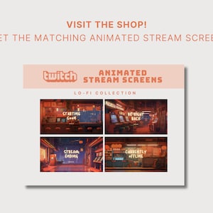 Lofi Twitch Stream Banner Anime Lofi Twitch Banner Cozy Anime Ultrawide ...