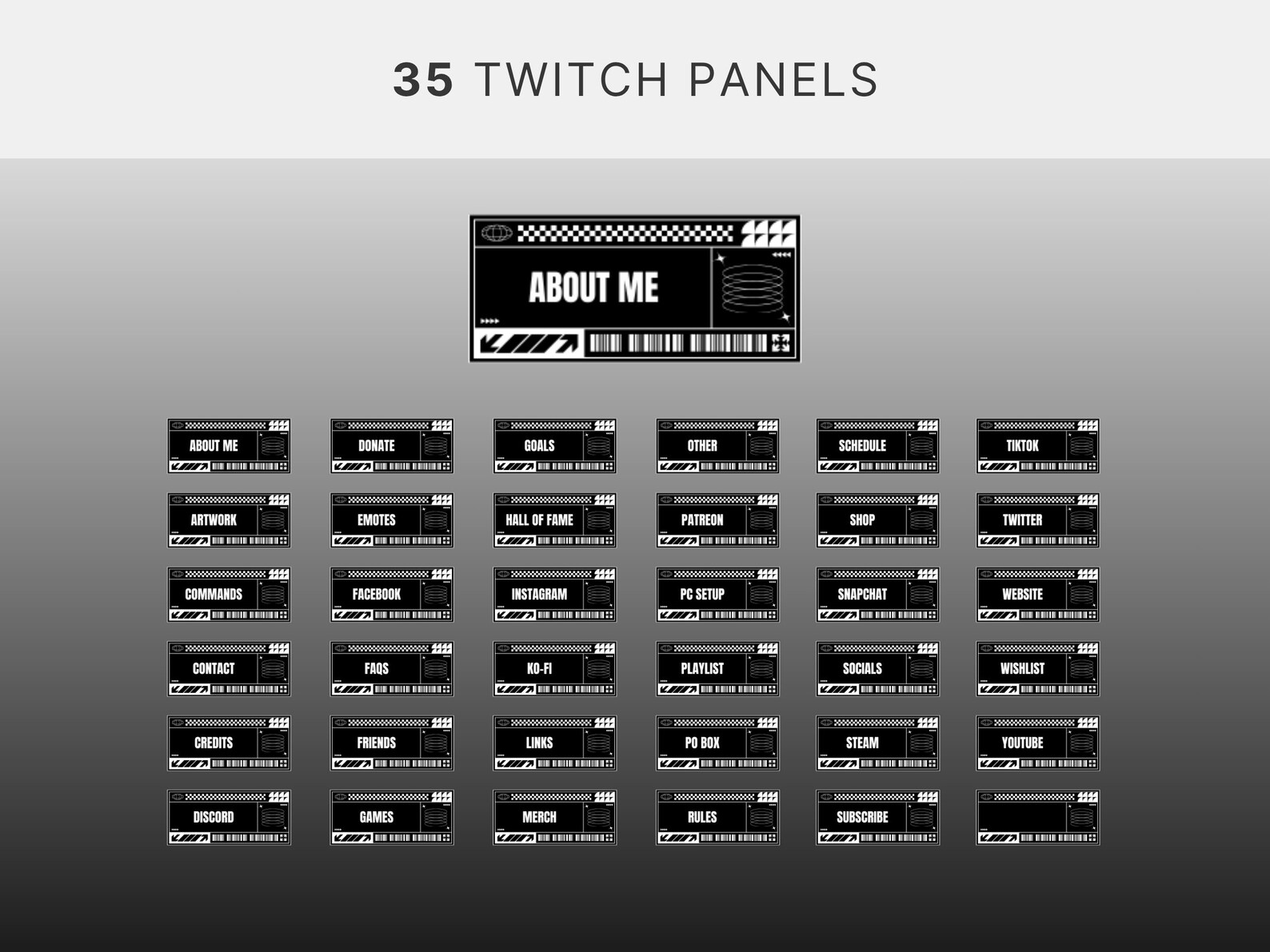 Anime Girl Stream Pack Minimalist Anime Twitch Overlay Manga Twitch ...