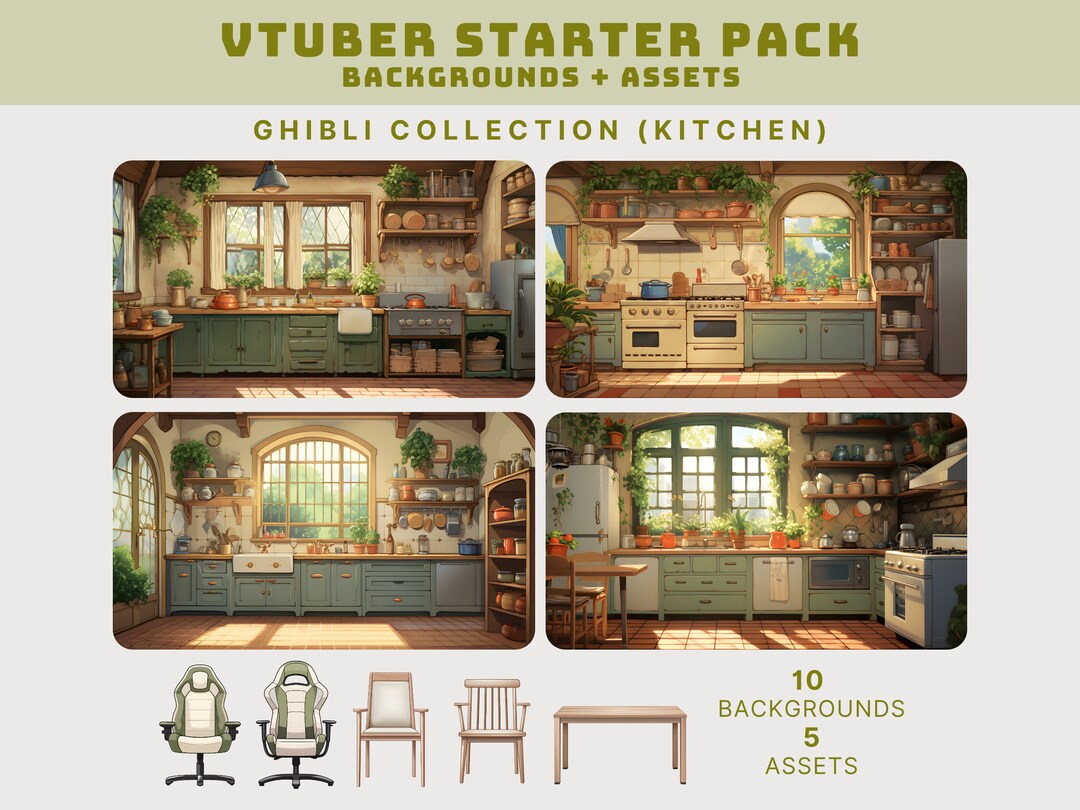 Vtuber Background Cottagecore Twitch Overlay Cozy Background Lofi ...