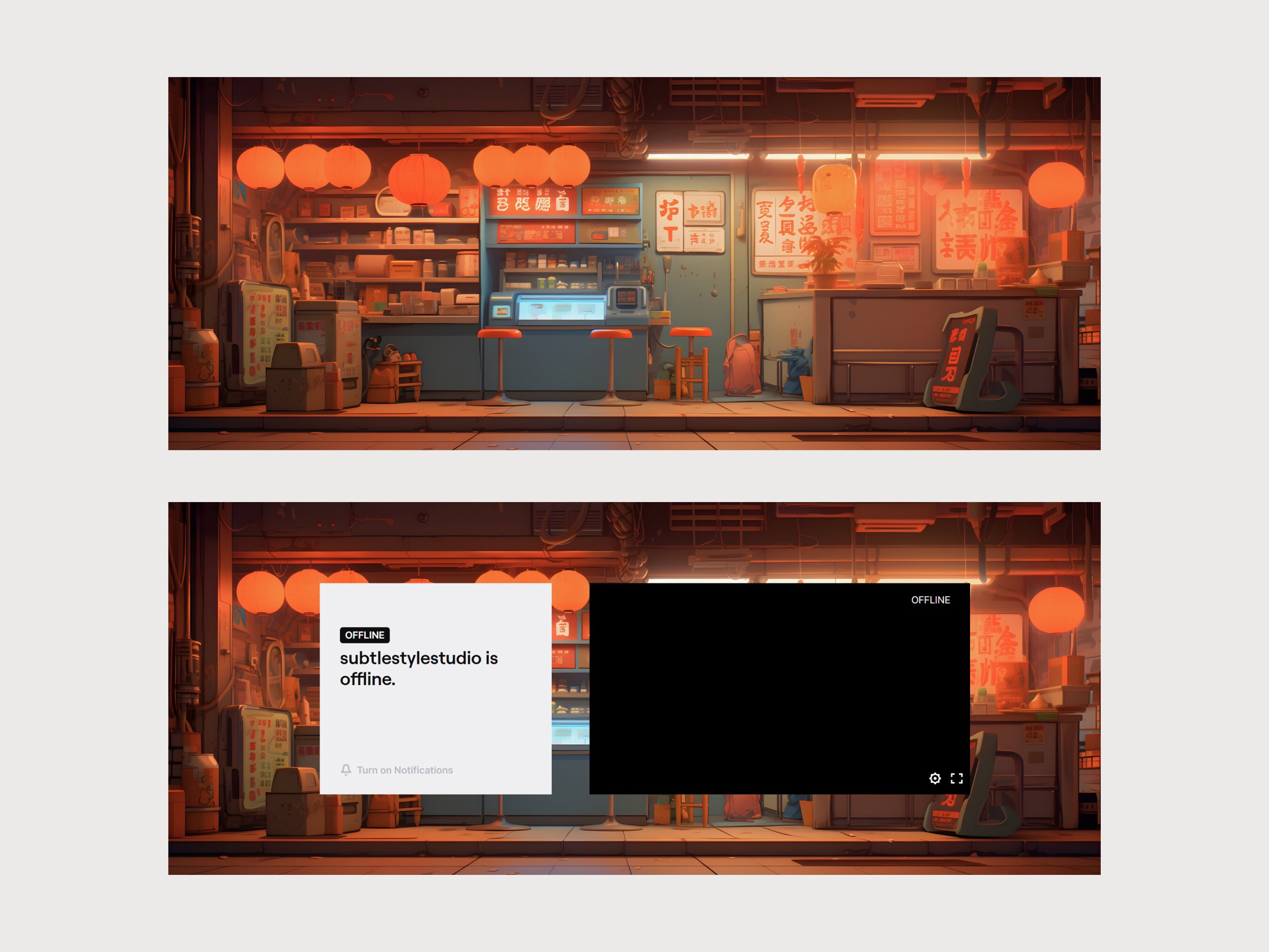 Lofi Twitch Stream Banner Anime Lofi Twitch Banner Cozy Anime - Etsy