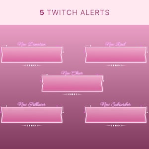 Pink Enchanted Forest Stream Package Fairycore Twitch Overlay Animated ...