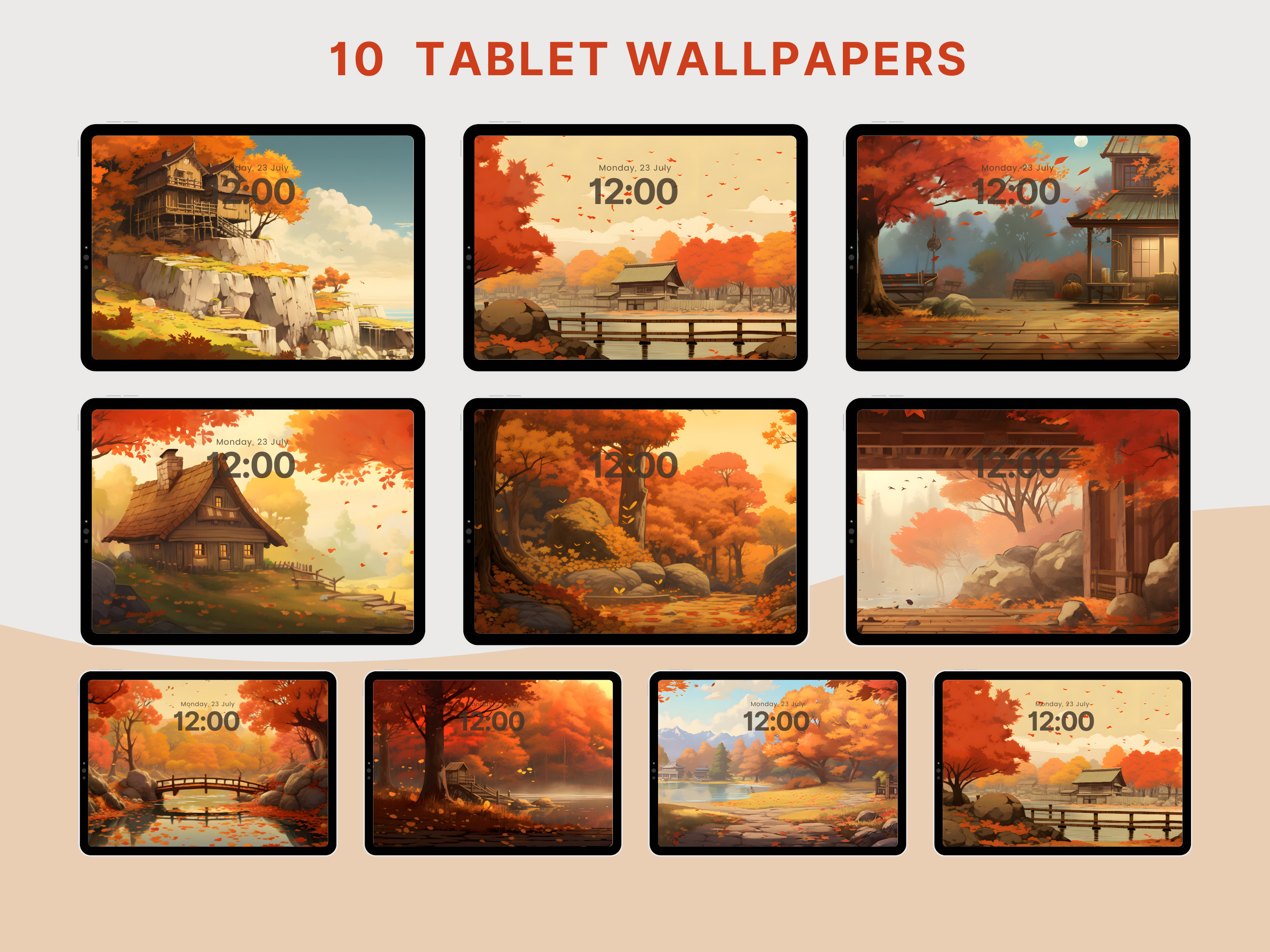 Fall Wallpaper Aesthetic Autumn Wallpaper Anime Wallpaper Studio Ghibli ...