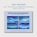 Blue Twitch Overlay Vtuber Animated Background Blue Sky Overlay ...