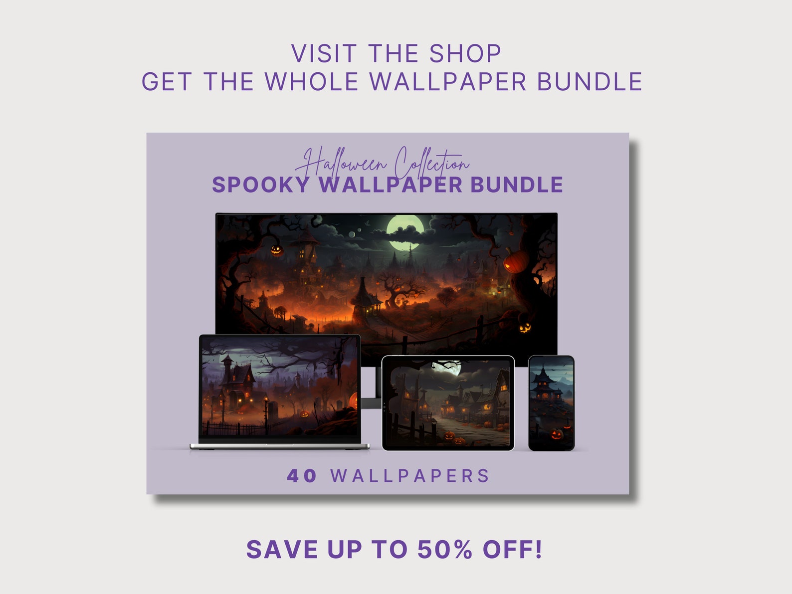 Halloween Animated Stream Screen Halloween Twitch Stream Screen Spooky ...