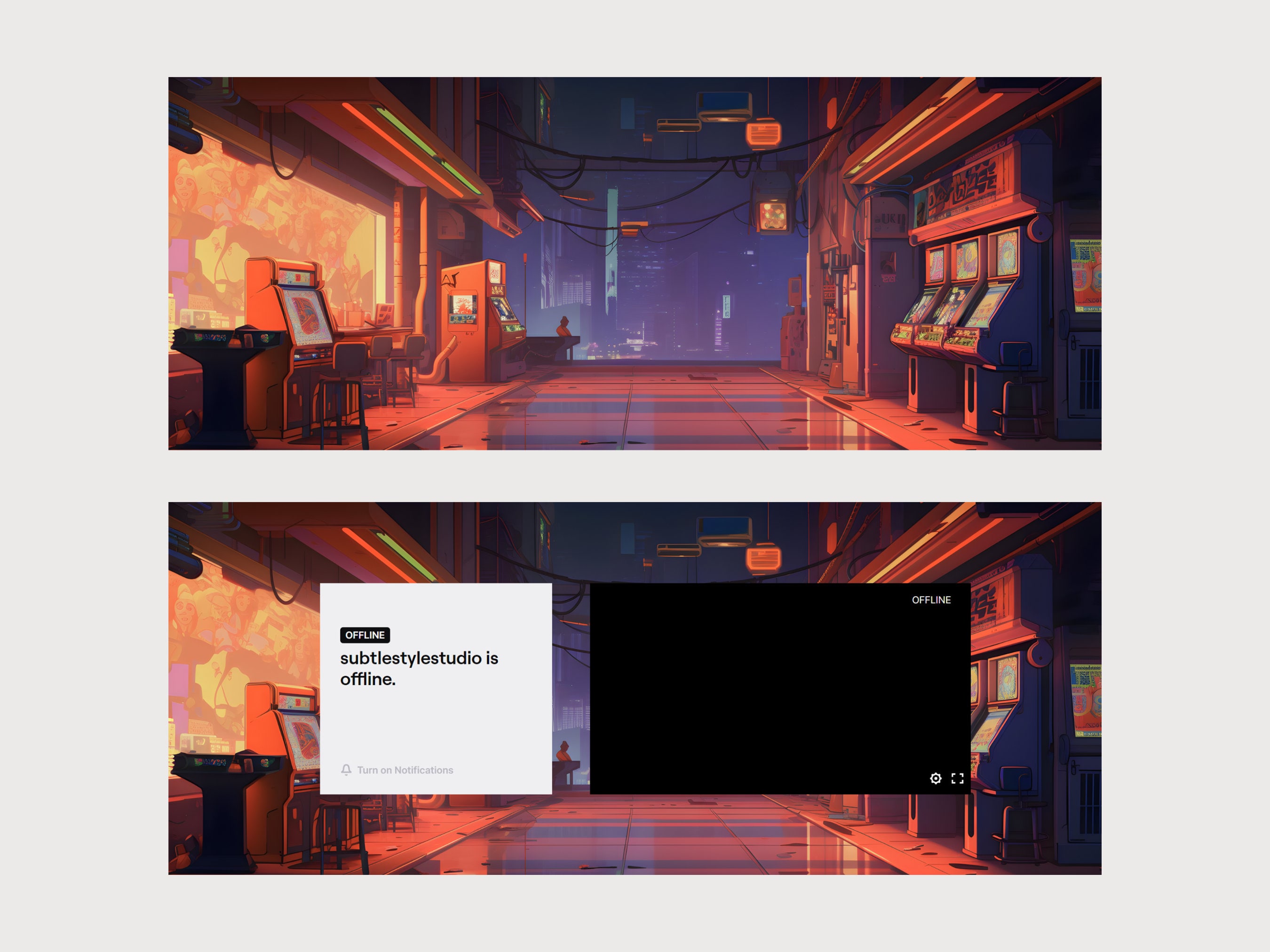 Lofi Twitch Stream Banner Anime Lofi Twitch Banner Cozy Anime Ultrawide ...