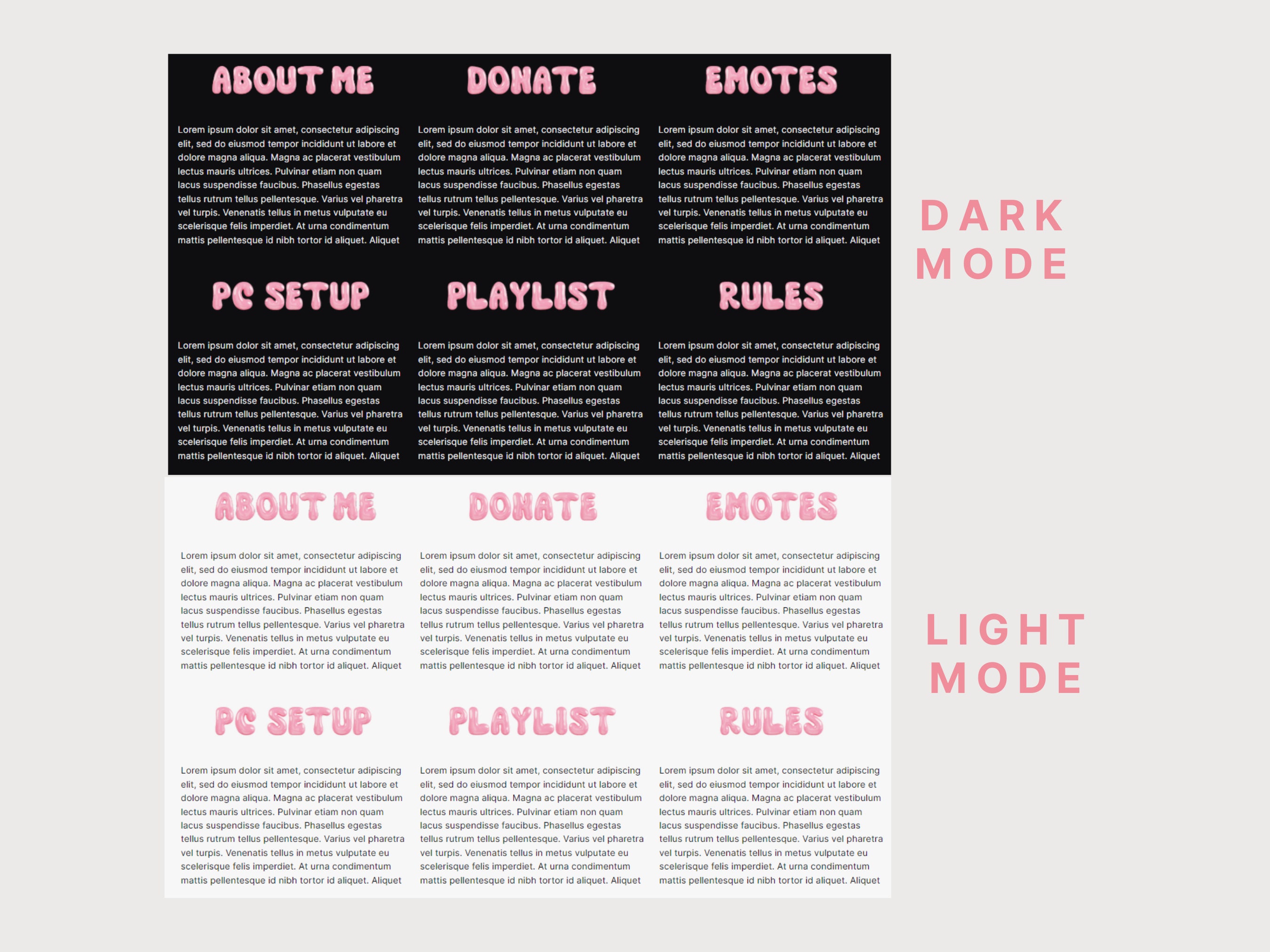 Y2k Twitch Overlay Retro Pink Twitch Overlay Aesthetic Pink Twitch ...