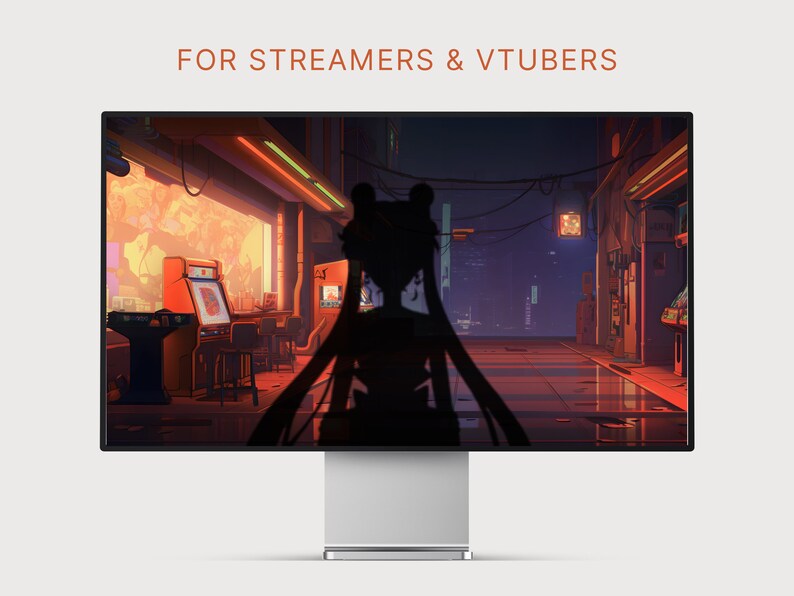 Lofi Animated Background Vtuber Twitch Stream Lofi Twitch Overlay Cozy ...