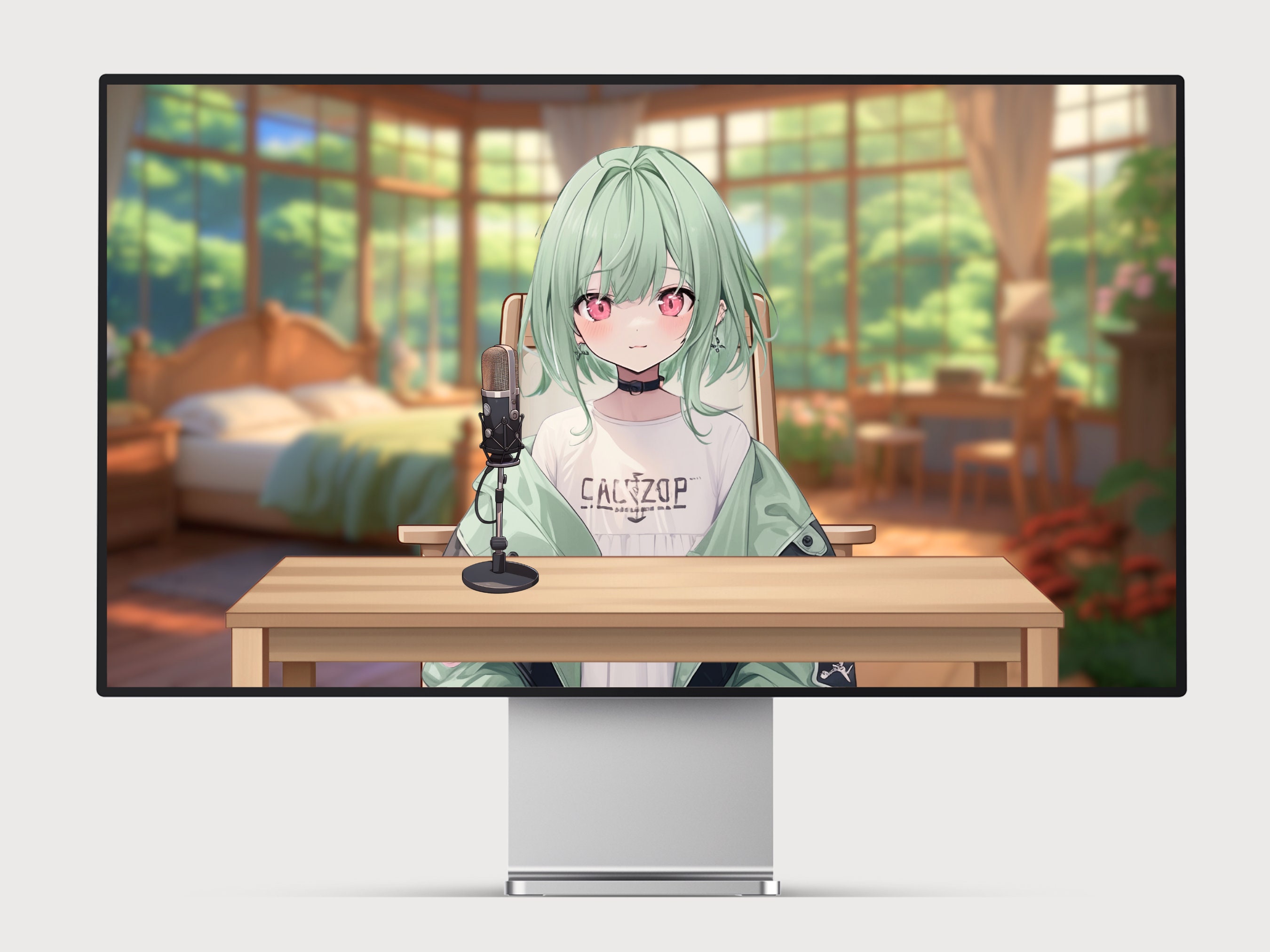 Vtuber Mic Vtuber Assets Basic Microphone Vtuber Microphone Twitch ...