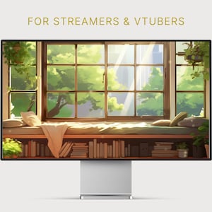 Cozy Animated Background Vtuber Bedroom Animated Twitch Overlay Cozy ...