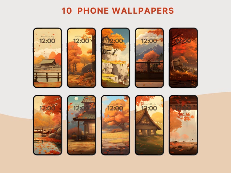 Fall Wallpaper Aesthetic Autumn Wallpaper Anime Wallpaper Studio Ghibli ...