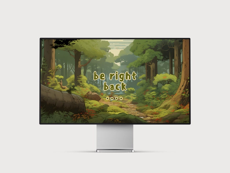 Studio Ghibli Inspired Animated Stream Screen Ghibli Twitch Stream ...