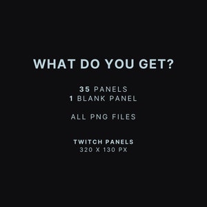 Blue Cloud Panels Twitch Stream Overlay Cute Blue Twitch Panels Kawaii ...