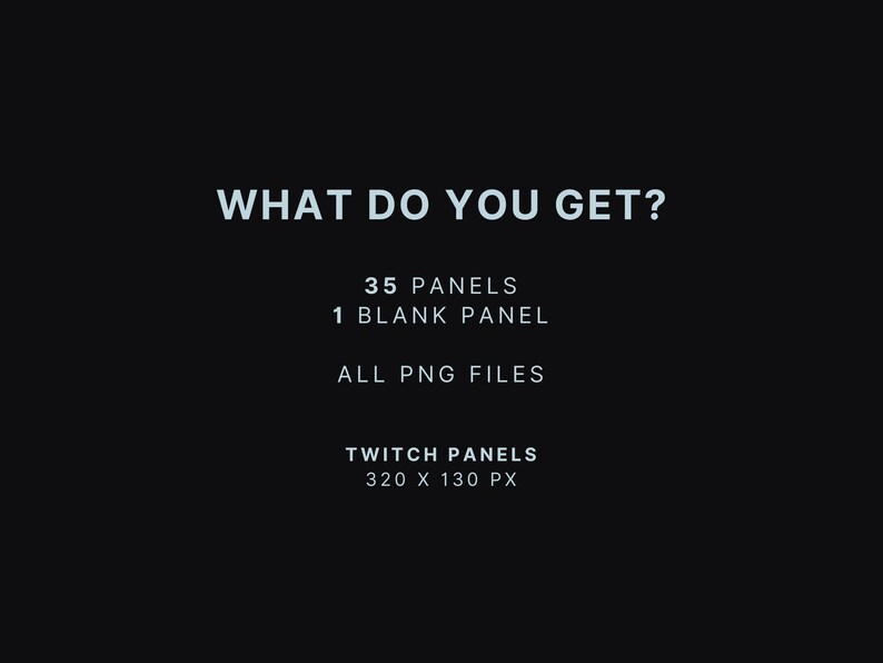 Blue Cloud Panels Twitch Stream Overlay Cute Blue Twitch Panels Kawaii ...