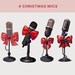 Vtuber Mic Asset Christmas Mic Vtuber Png Tuber Mic Asset Christmas ...
