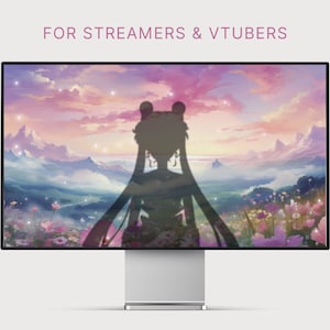 Twitch Animated Background Vtuber Stream Pink Twitch Overlay Cute Pink ...