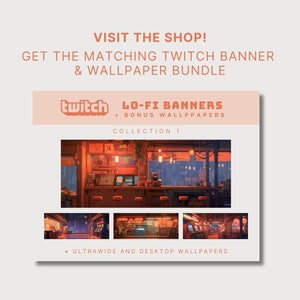 Lofi Animated Stream Screen Lofi Twitch Stream Screen Lofi Twitch ...