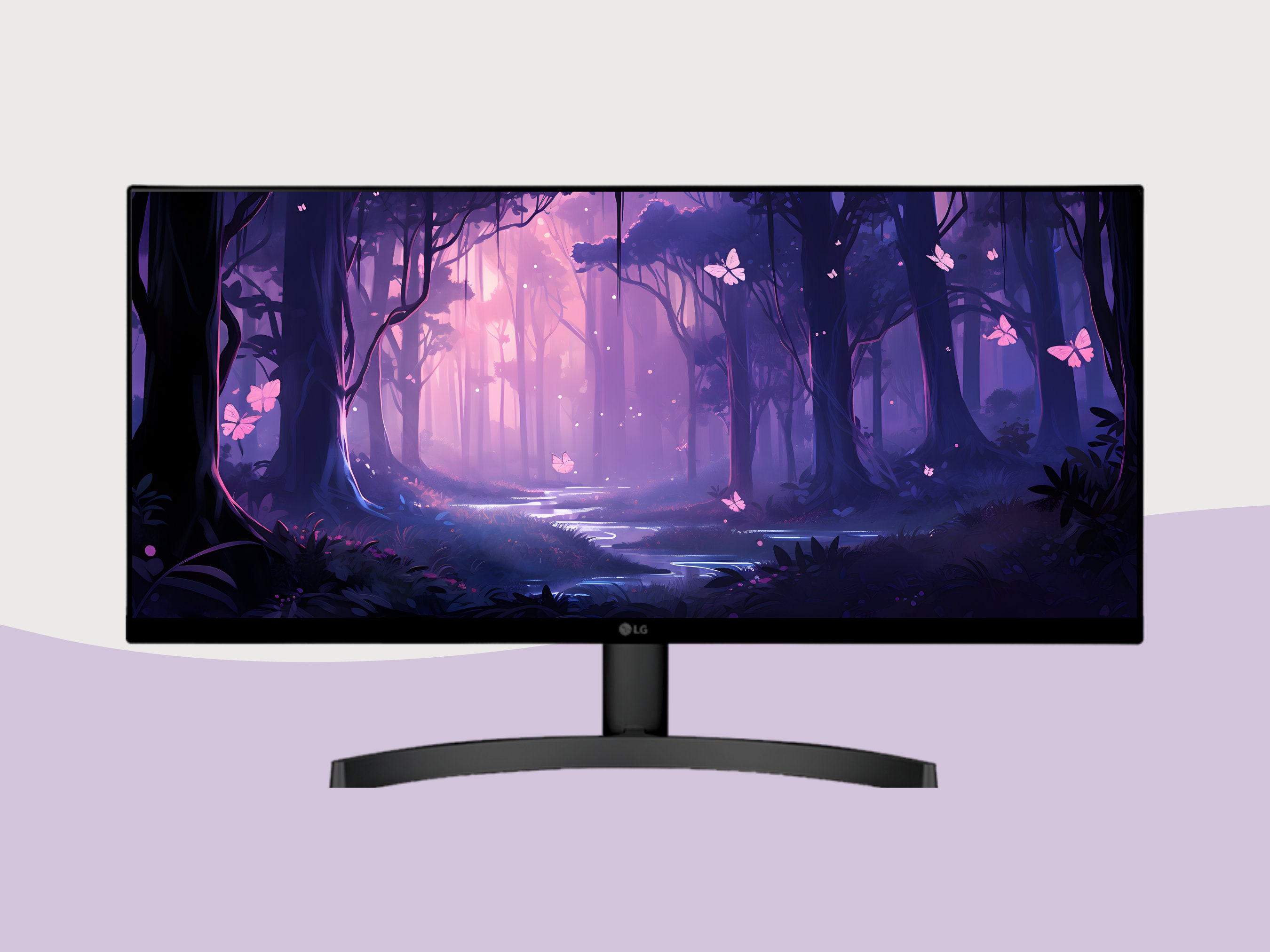 Purple Ultra Wide Wallpaper Purple Sky Desktop Wallpaper Purple Night ...