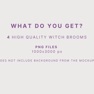 Vtuber Witch Broom Twitch Overlay Broom Vtuber Asset Stream Decor Broom ...