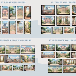 Cozy Wallpaper Mega Bundle Pastel Desktop Wallpaper Cottagecore ...