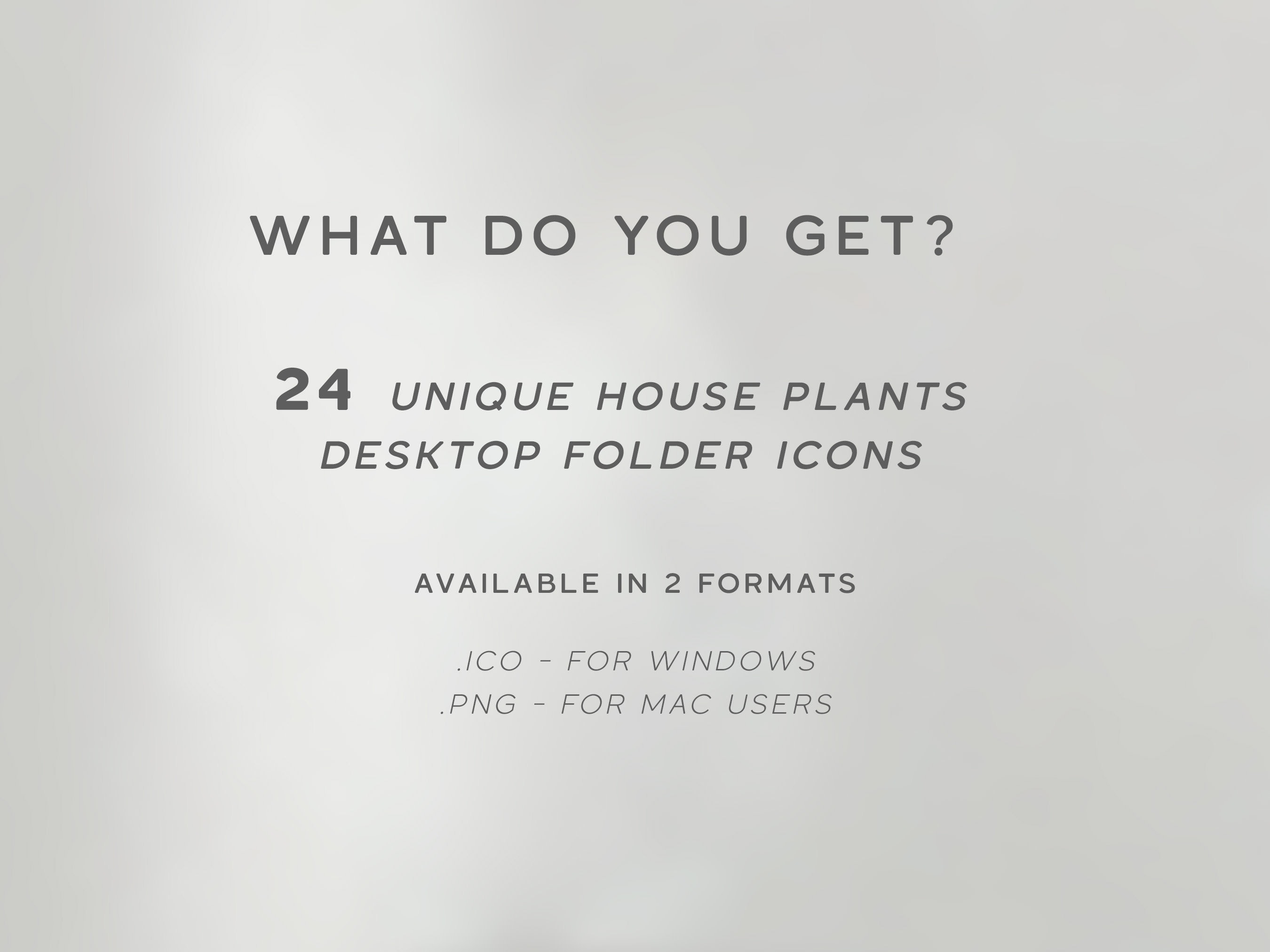 Cute Desktop Folder Icons House Plants Icons Boho Icons Kawaii - Etsy