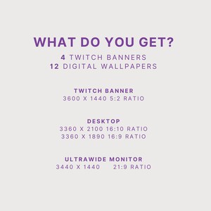 Purple Twitch Stream Banner Purple Halloween Twitch Banner Witch Stream ...