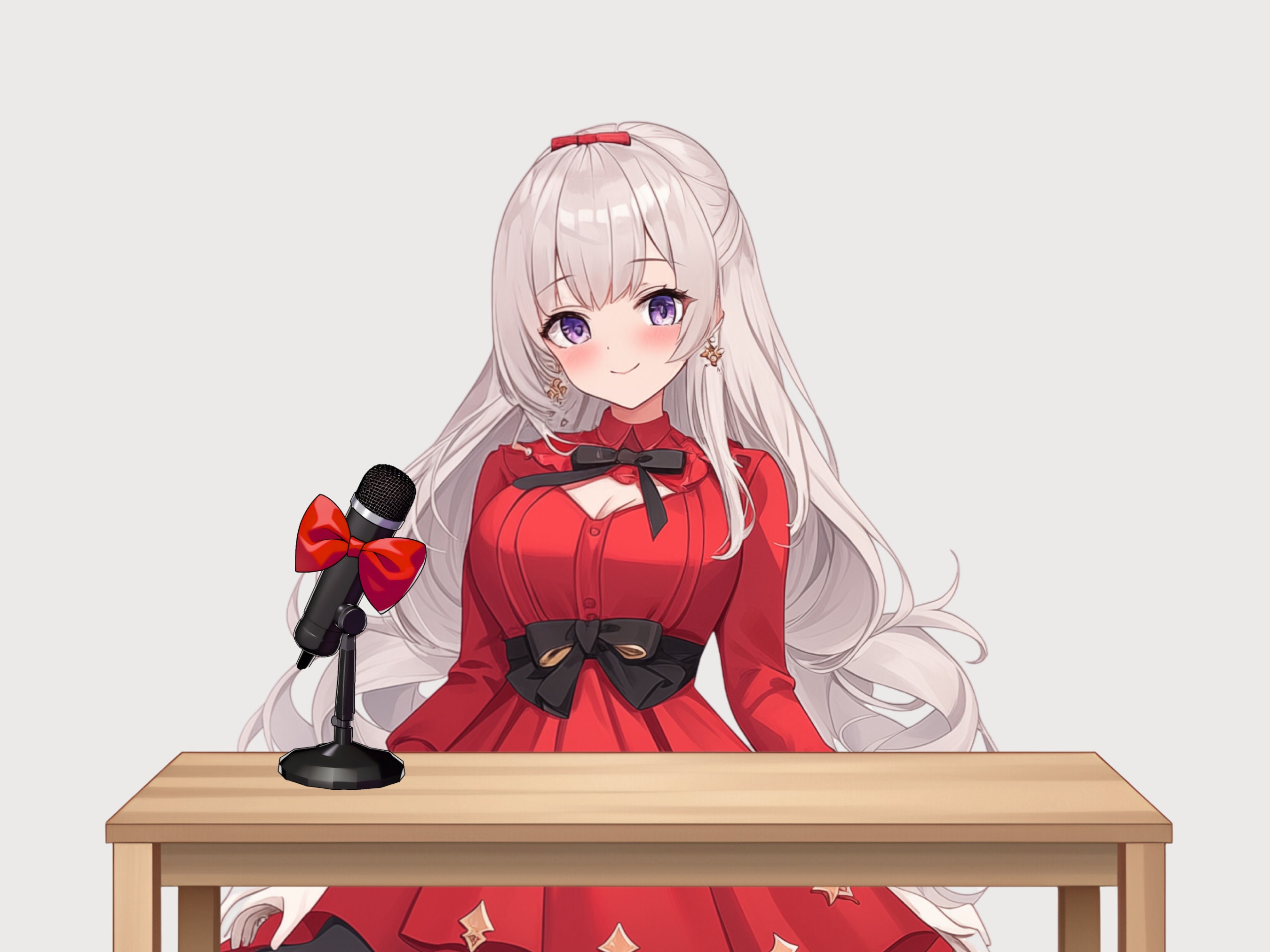 Vtuber Mic Asset Christmas Mic Vtuber Png Tuber Mic Asset Christmas ...