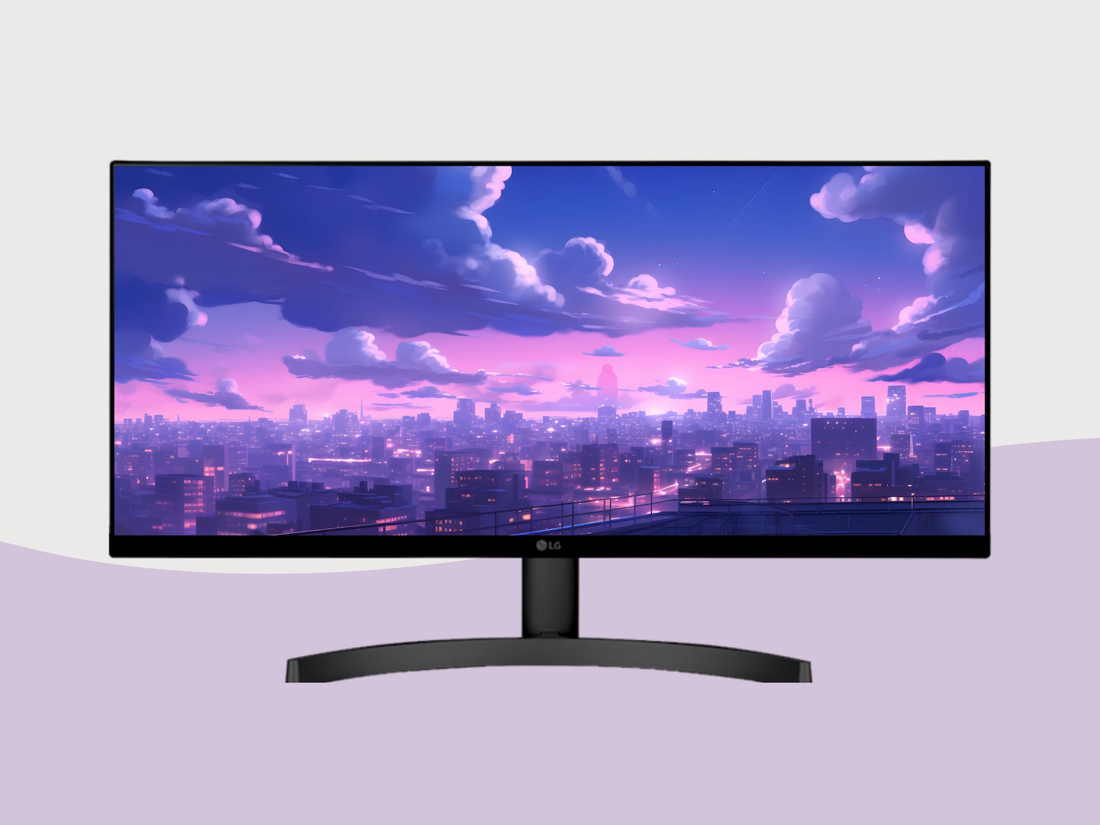 Purple Ultra Wide Wallpaper Purple Sky Desktop Wallpaper Purple Night ...