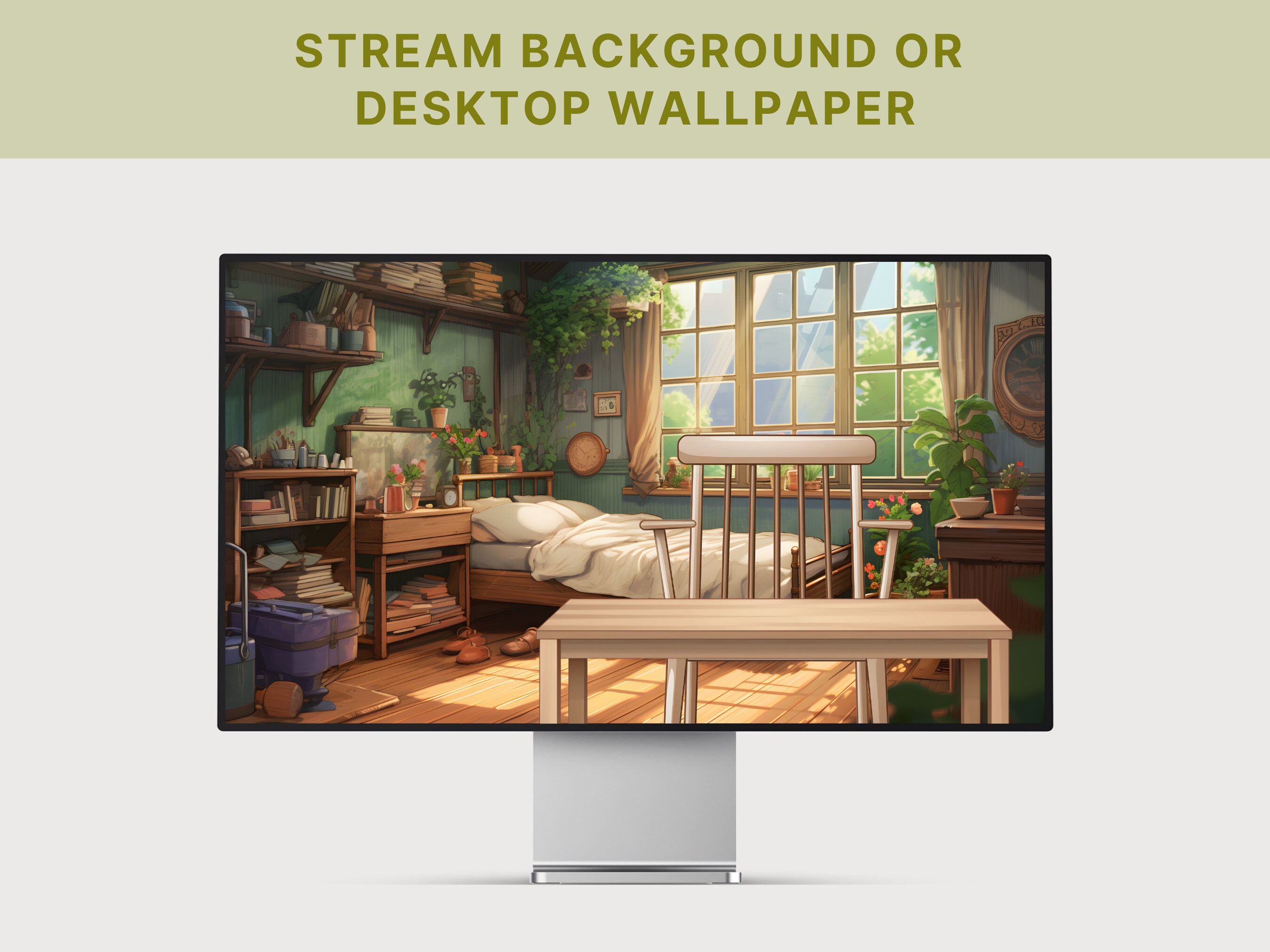 Cozy Vtuber Background Cottagecore Twitch Overlay Cozy - Etsy