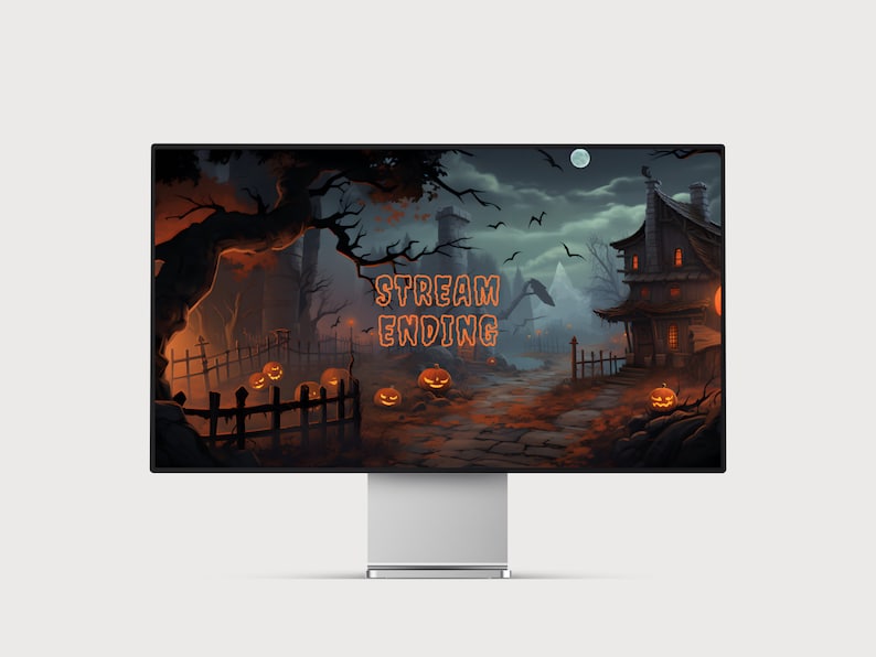 Halloween Animated Stream Screen Halloween Twitch Stream - Etsy