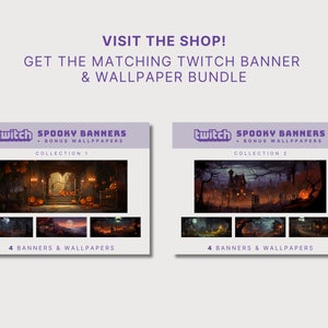 Halloween Animated Stream Screen Halloween Twitch Stream Screen Spooky ...