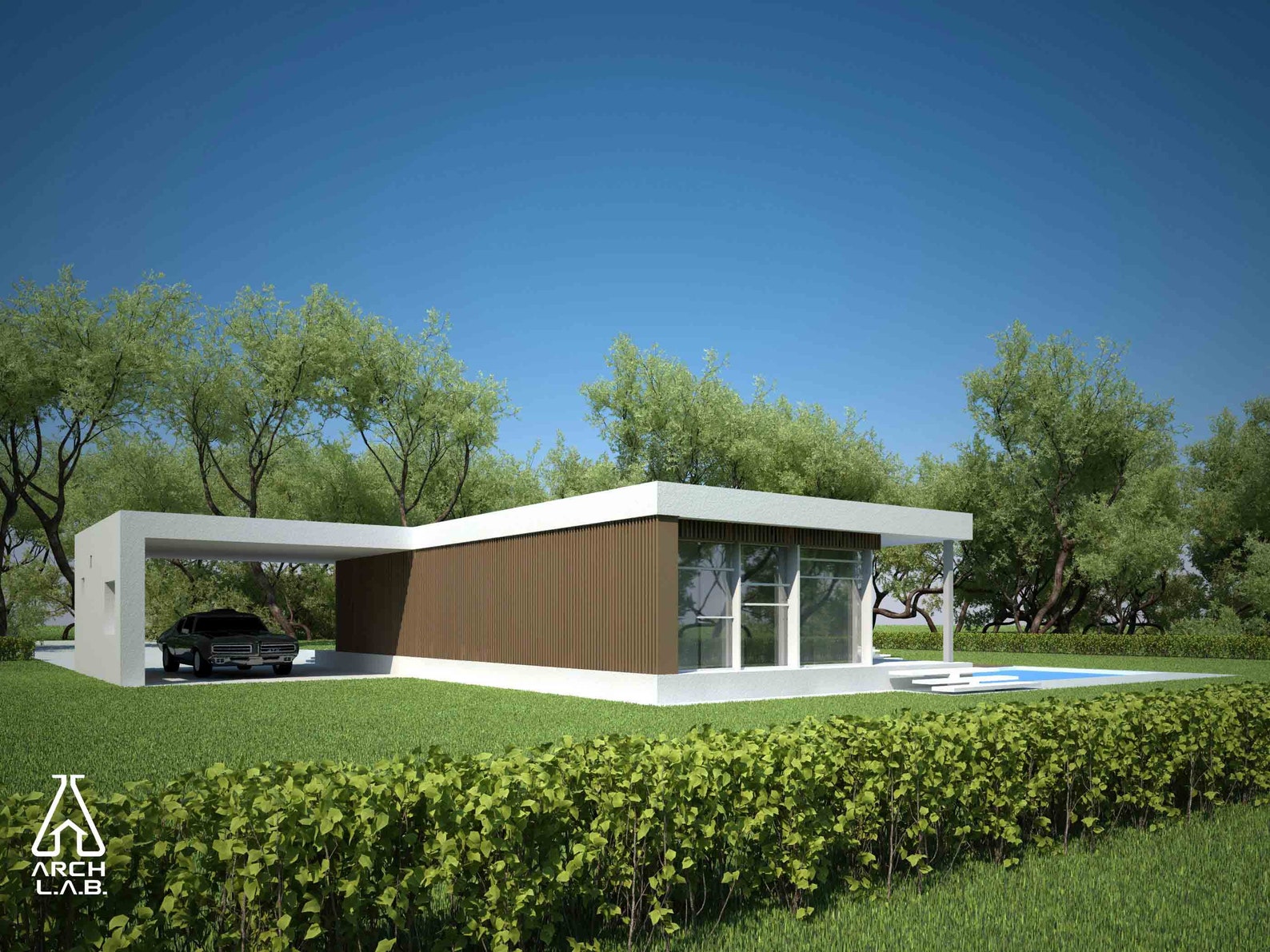 Modern House Plan Area 1539 Sq/ft CAD+ PDF Set - Etsy