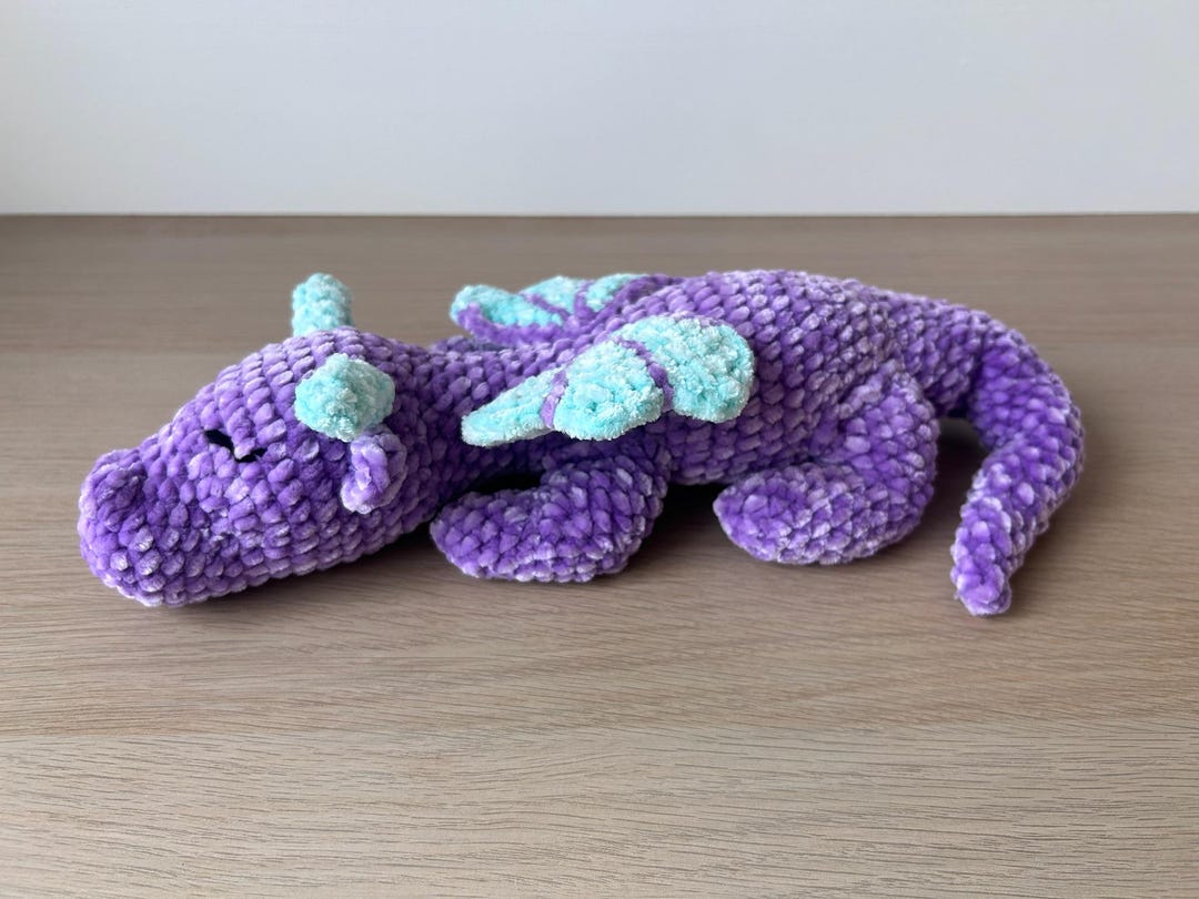 Handmade Crochet Plushy | Sleeping Dragon | Falcor - Etsy Australia