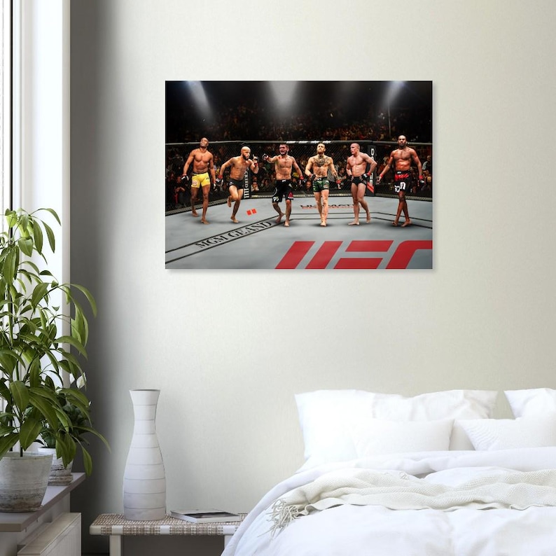UFC LEGENDS Poster UFC Legends Ufc Art Mma Poster Mma Print Wall Decor ...