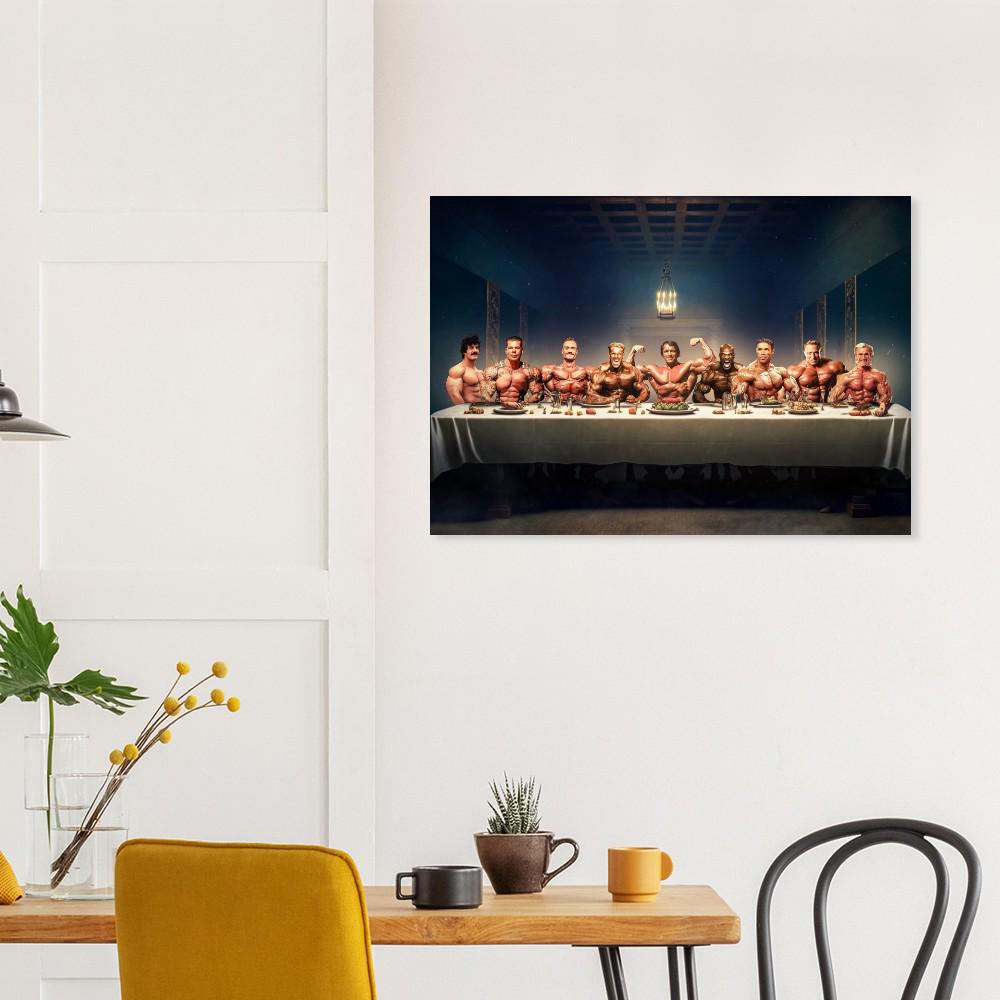 The Legends Last Supper Poster Gym Poster Gym Wall Art Gym Gift Gift ...