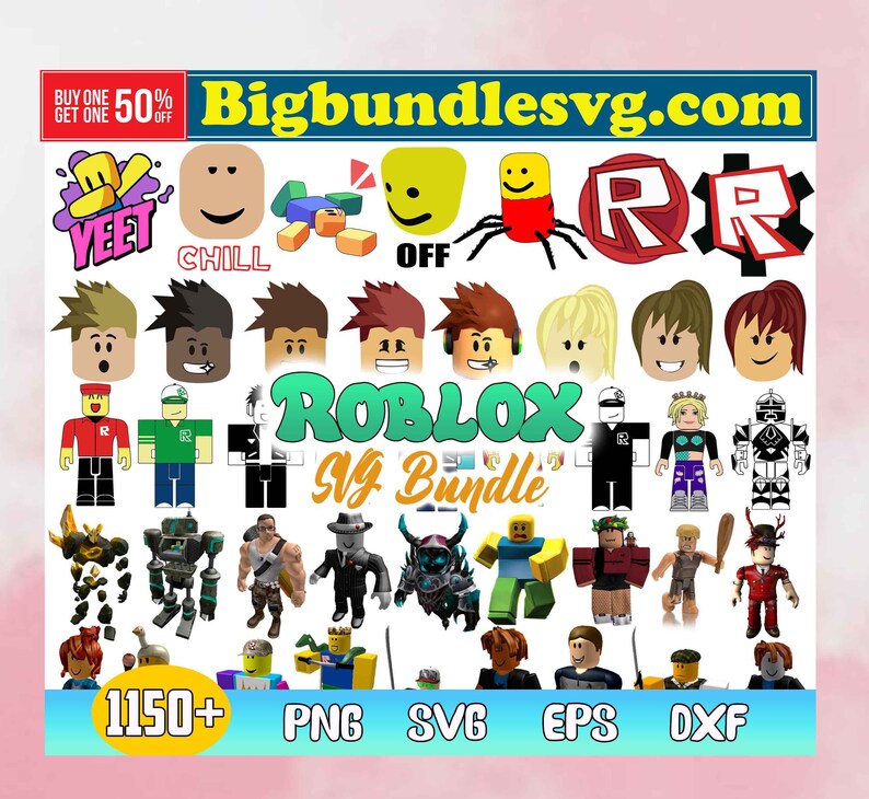 Roblox Clipart Paper Digital Instant Download - Etsy