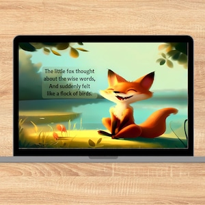 The Little Fox | Children's Digital Story Book | Pdf/printable Ebook ...