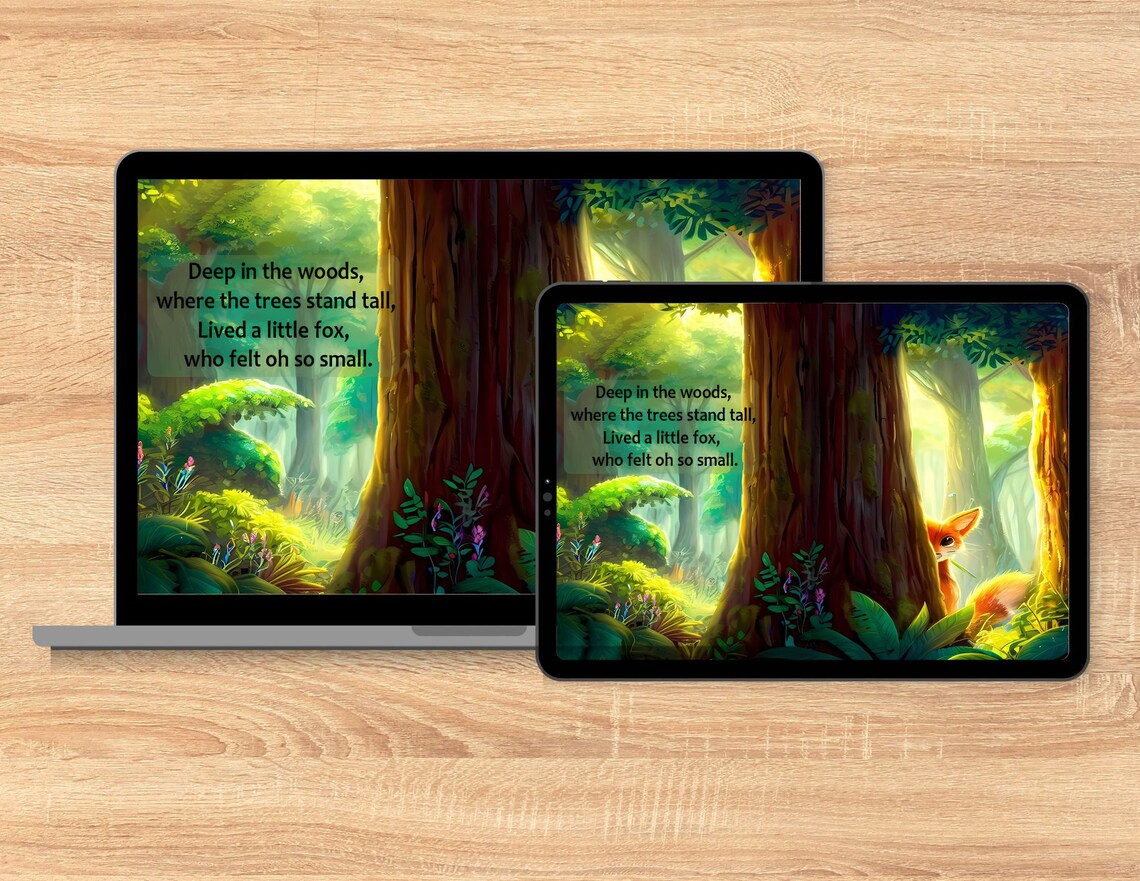 The Little Fox Children's Digital Story Book Pdf/printable Ebook ...