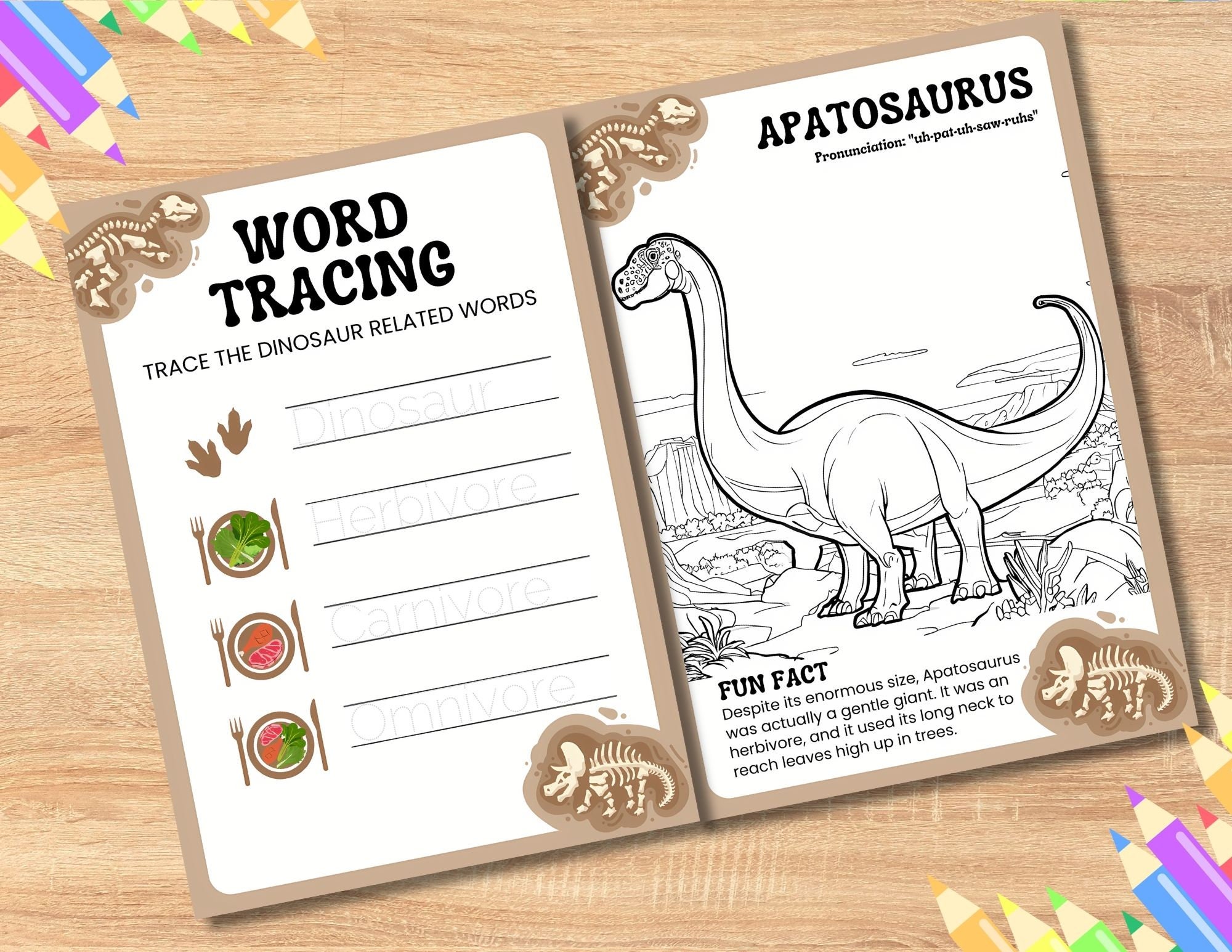 Dinosaurs Coloring Pages Childrens Coloring & Activity Book Ebook PDF ...