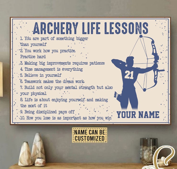 Archery Motivational Poster
